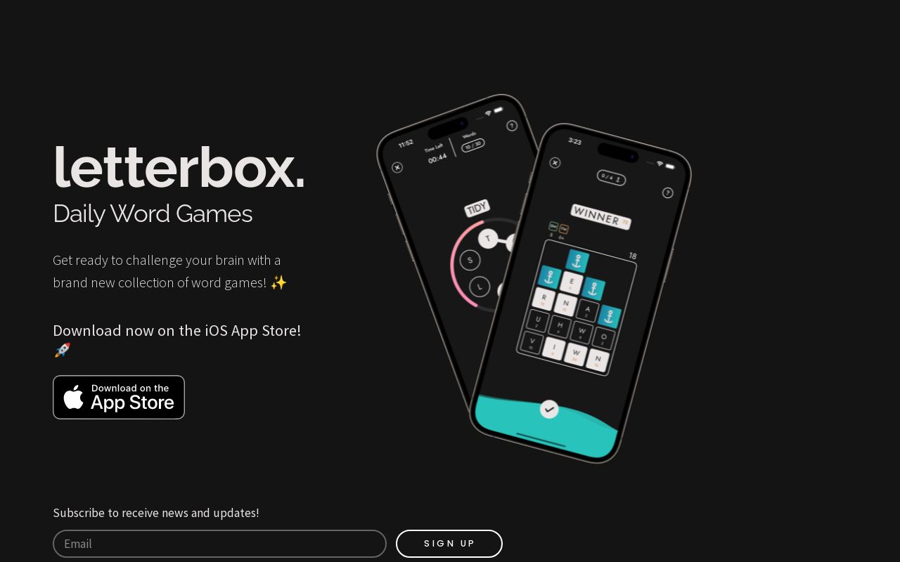 Letterbox Daily Word Games